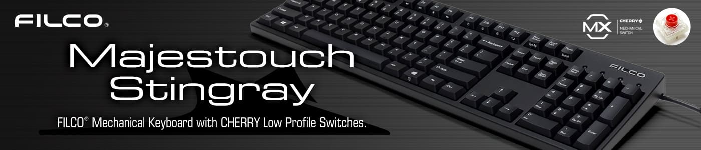 Bàn phím cơ Low-profile Filco Majestouch Stingray - TKL | GEARSHOP